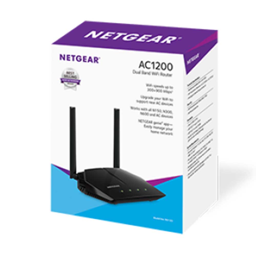 Netgear R6120 Wireless AC1200 Mbps Dual Band Gaming Router – Lucid IT BD